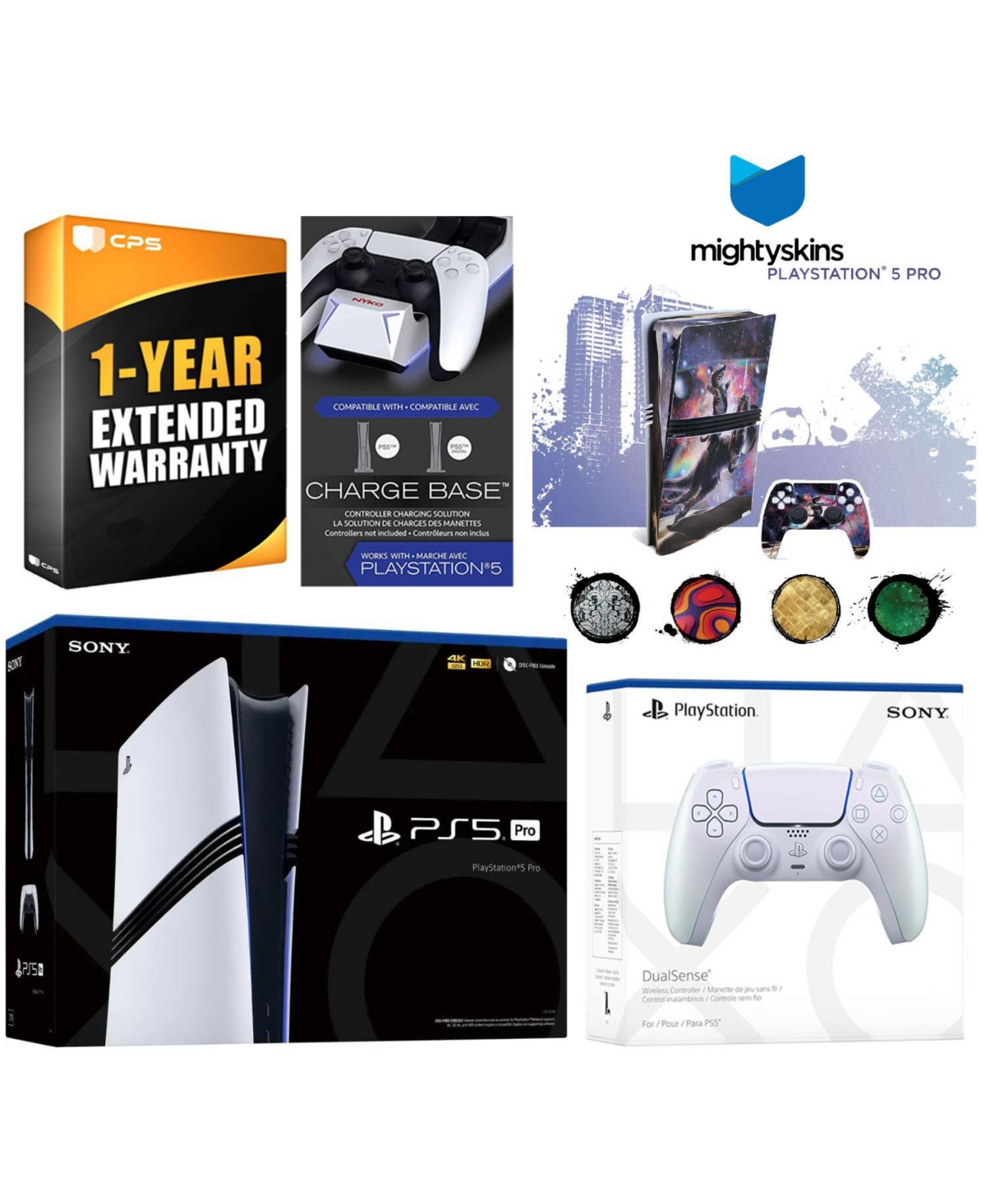 Click here for Sony PlayStation 5 Pro with Extra Controller  Dual... prices