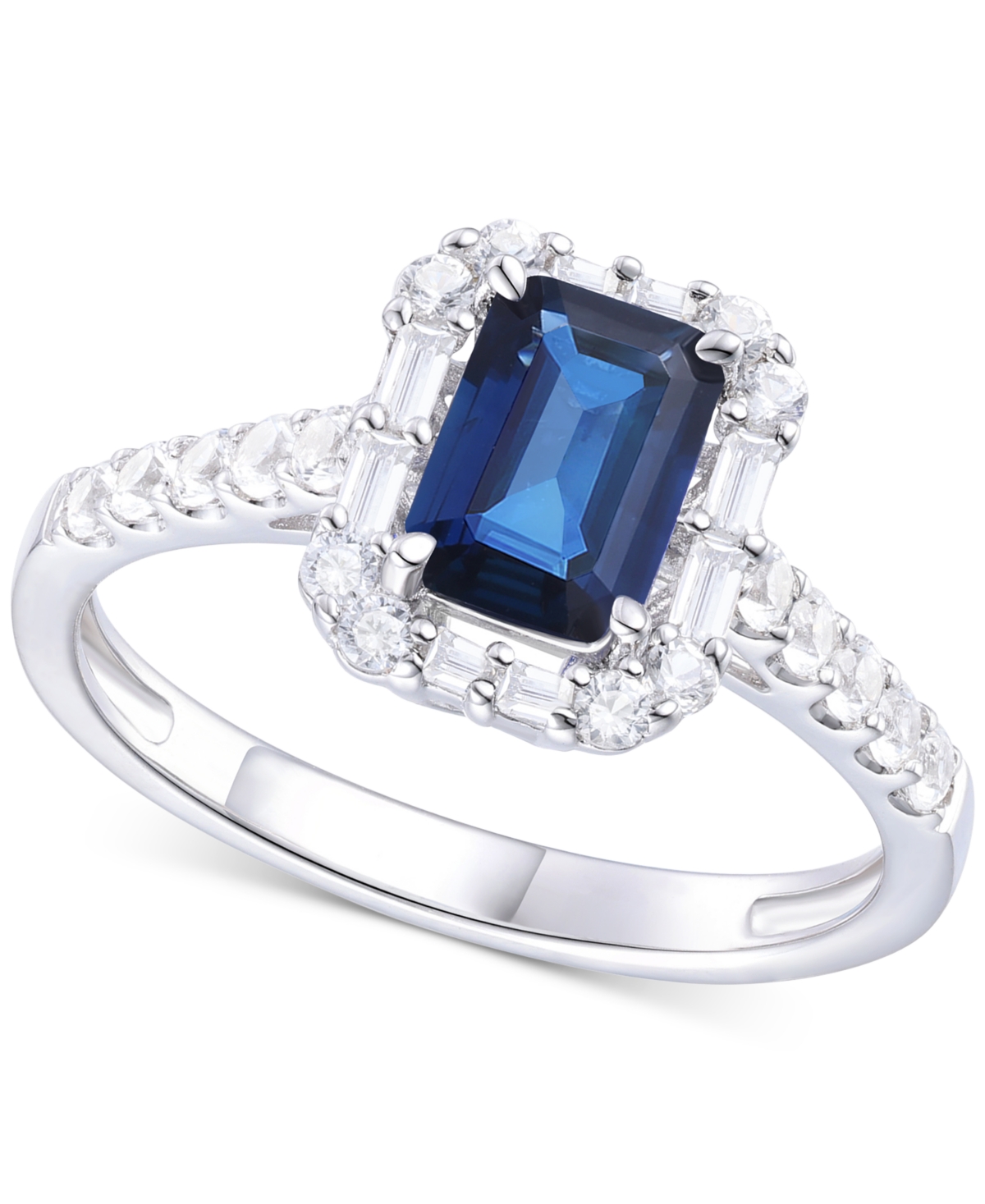 Click here for Emerald (1 ct. t.w.) & Diamond (3/8 ct. t.w.) Roun... prices