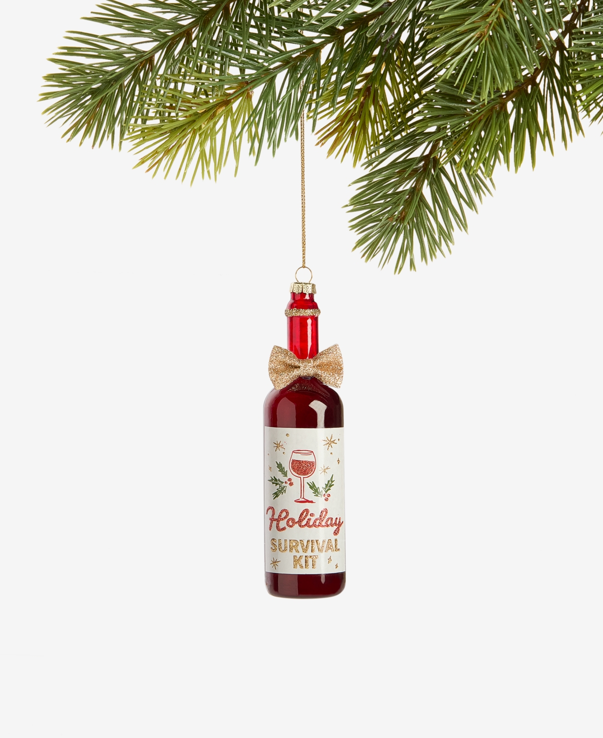 Click here for Holiday Lane Spirits Holiday Wine Bottle Ornament... prices