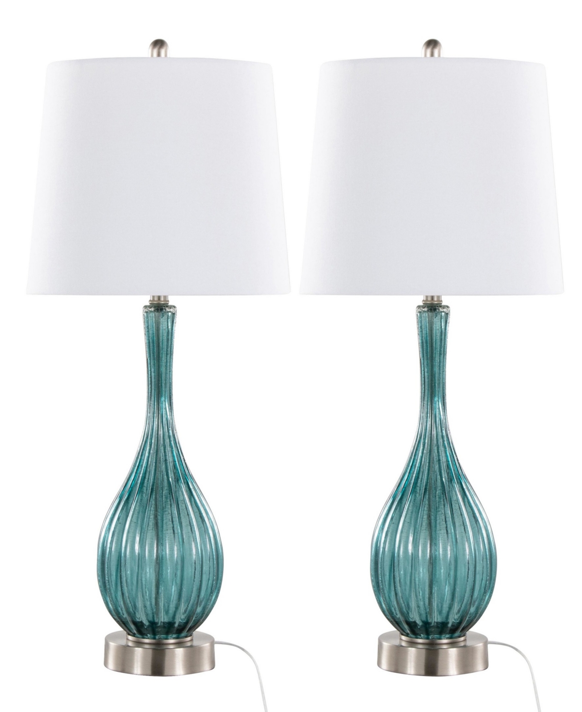 Click here for Lumisource 27 Glass Jenny Contemporary Table Lamp... prices
