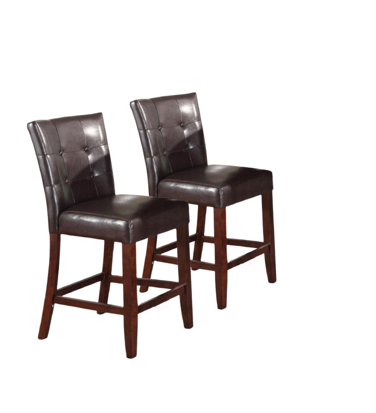 Click here for 2 Piece Counter Height Bar Chairs with Faux Leathe... prices