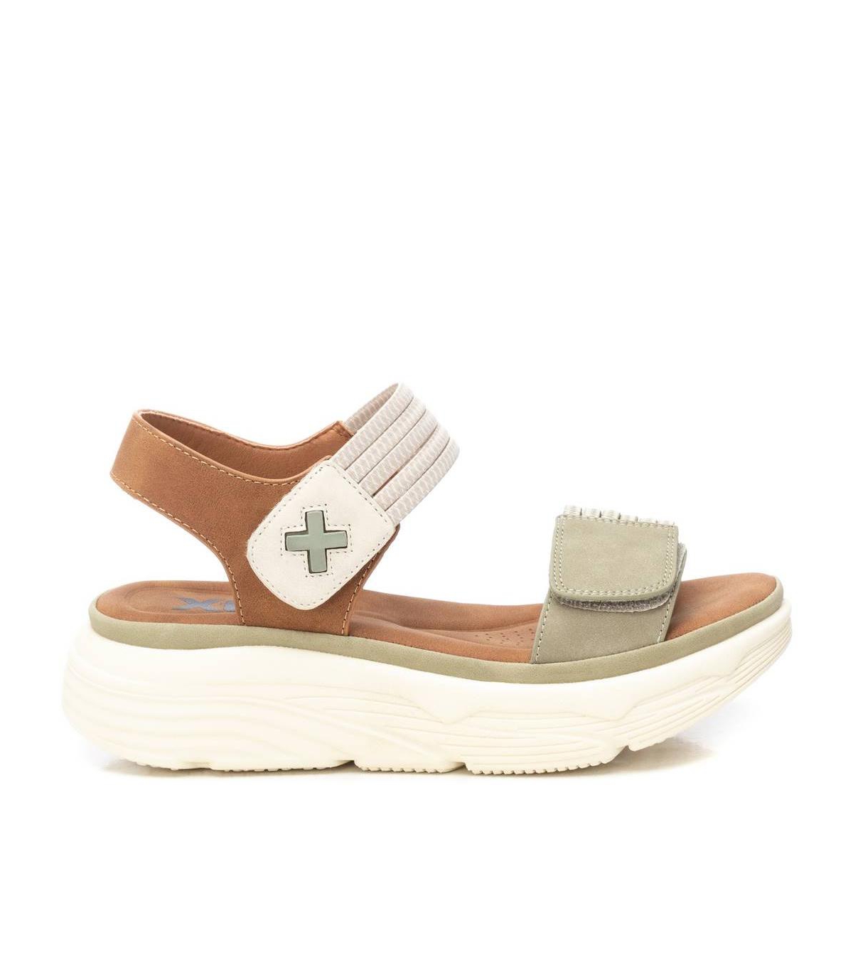 Click here for Womens Comfort Sandals By Xti - Khaki prices