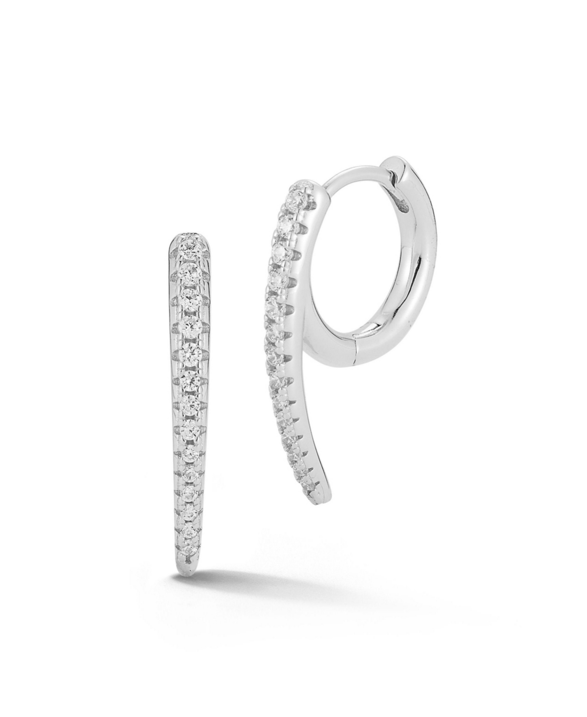Click here for Rachel Zoe 14K Gold Plated Sterling Silver Pave Cu... prices