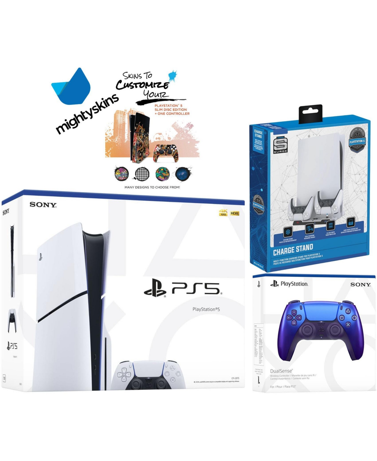 Click here for Sony PlayStation 5 Slim Disc with Extra Volcanic R... prices