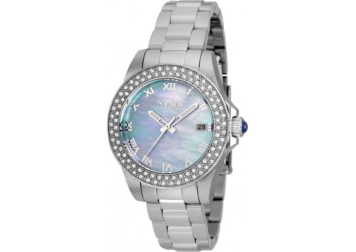Click here for Invicta Womens 36071 Angel Quartz 3 Hand Light Blu... prices