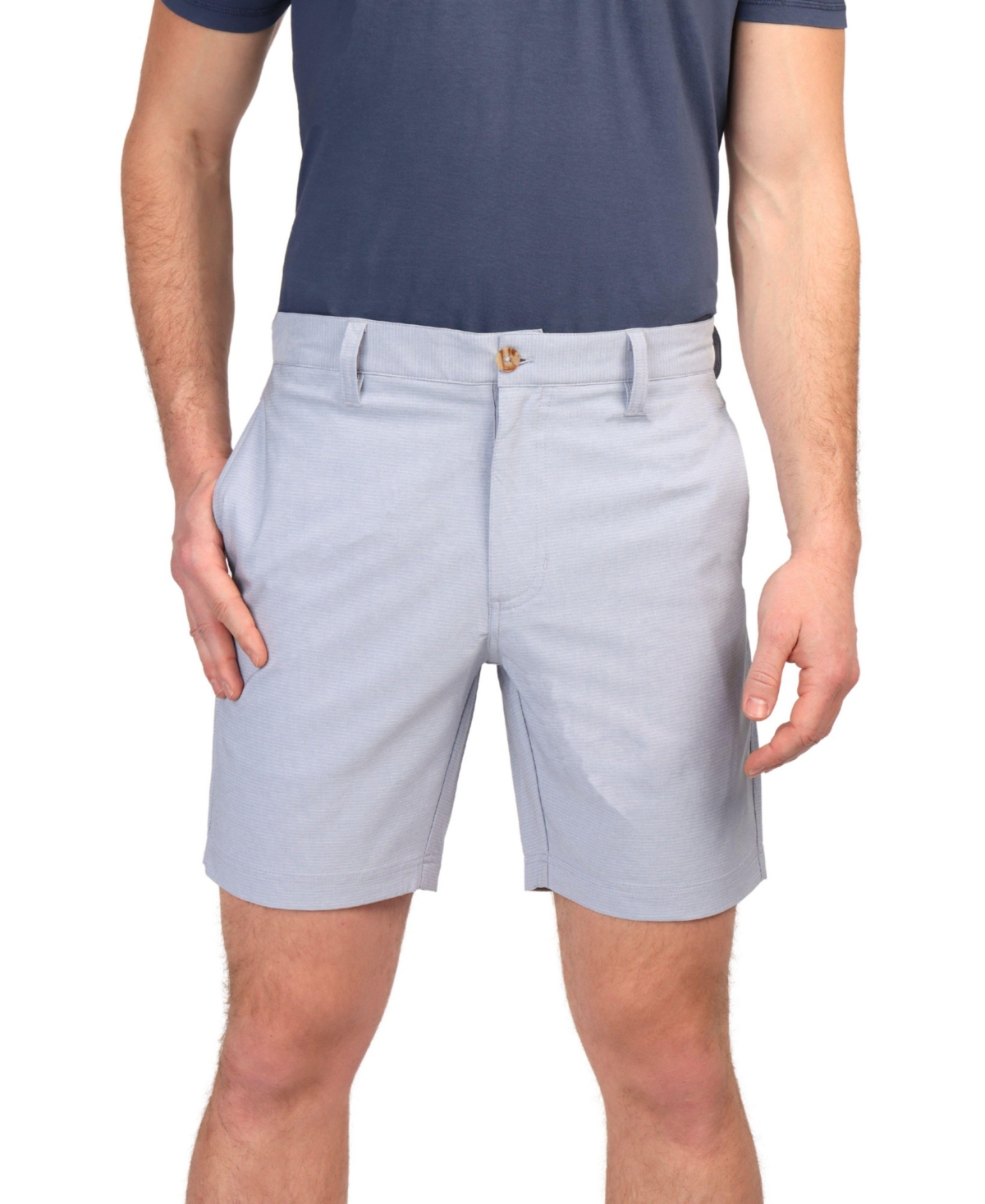 Click here for Tailorbyrd Mens Grid Melange Performance Shorts -... prices