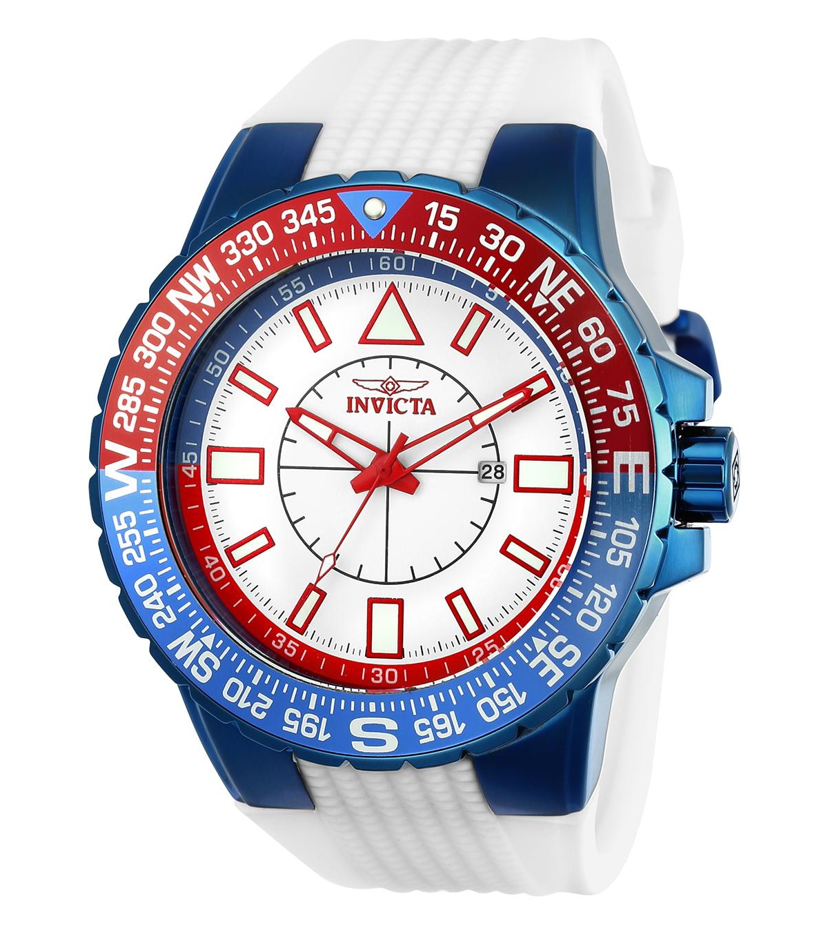 Click here for Invicta Mens 23997 Aviator Quartz 3 Hand White Dia... prices