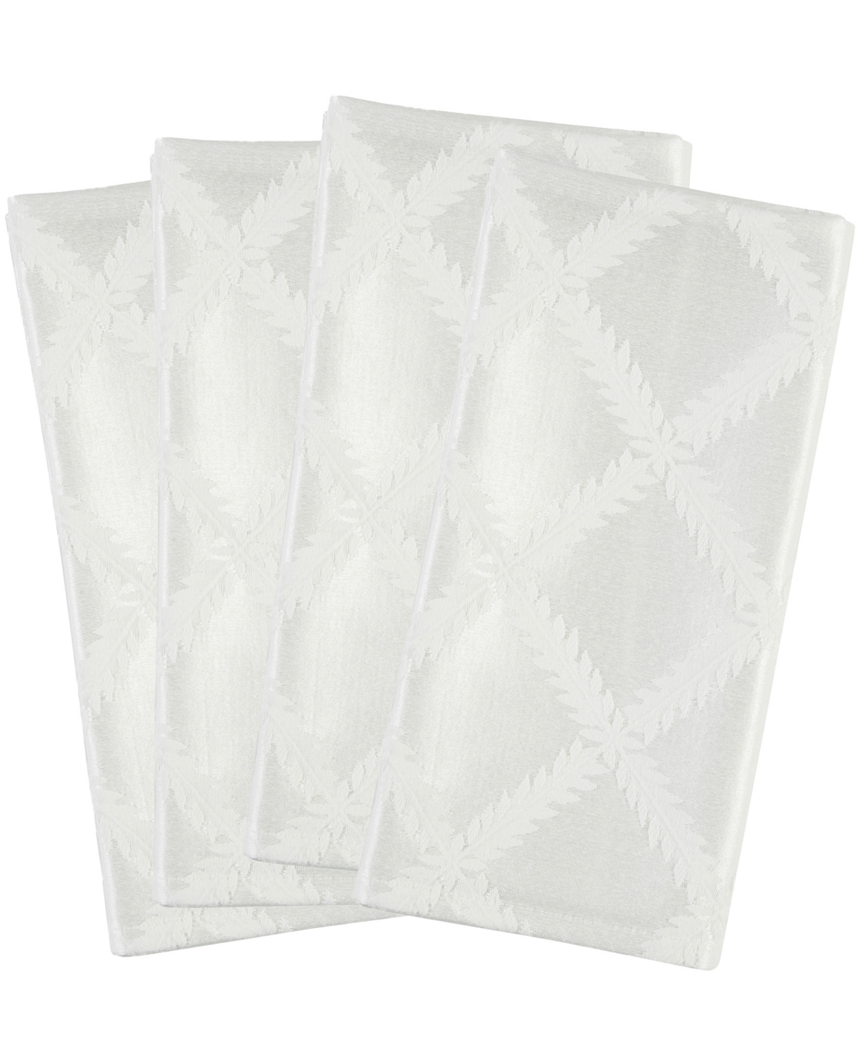 Click here for Lenox Laurel Leaf Napkins  Set of 4 - White prices