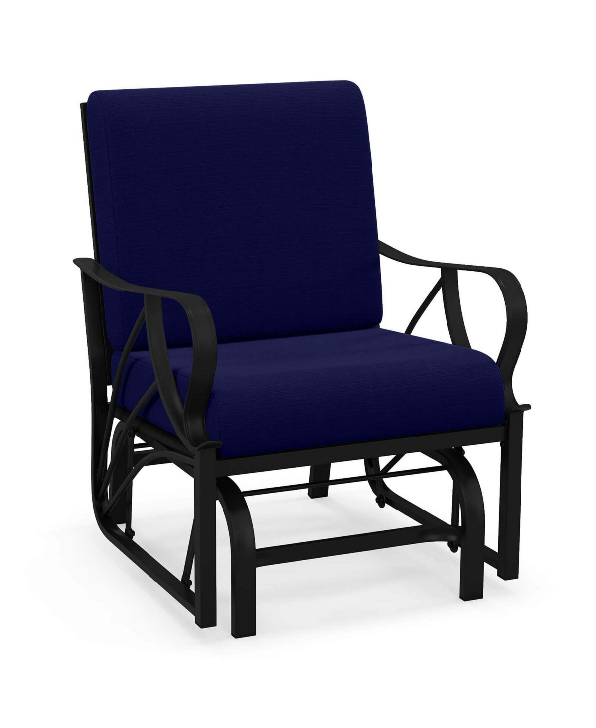 Click here for Patio Rocking Chair with Cushion Heavy-Duty Metal... prices