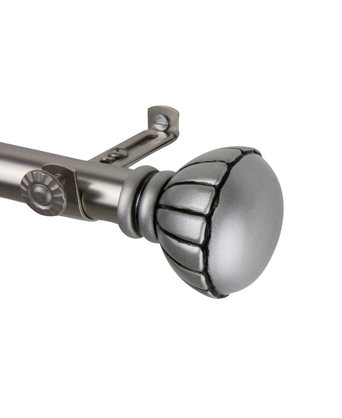 Rod Desyne Magnolia 13/16" Curtain Rod 120-170" - Macy's