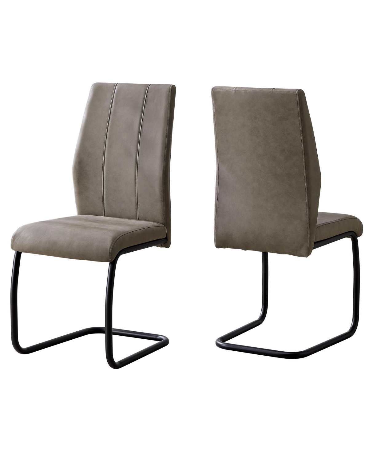 Click here for Set of Two Upholstered Polyester Slat Back Dining... prices
