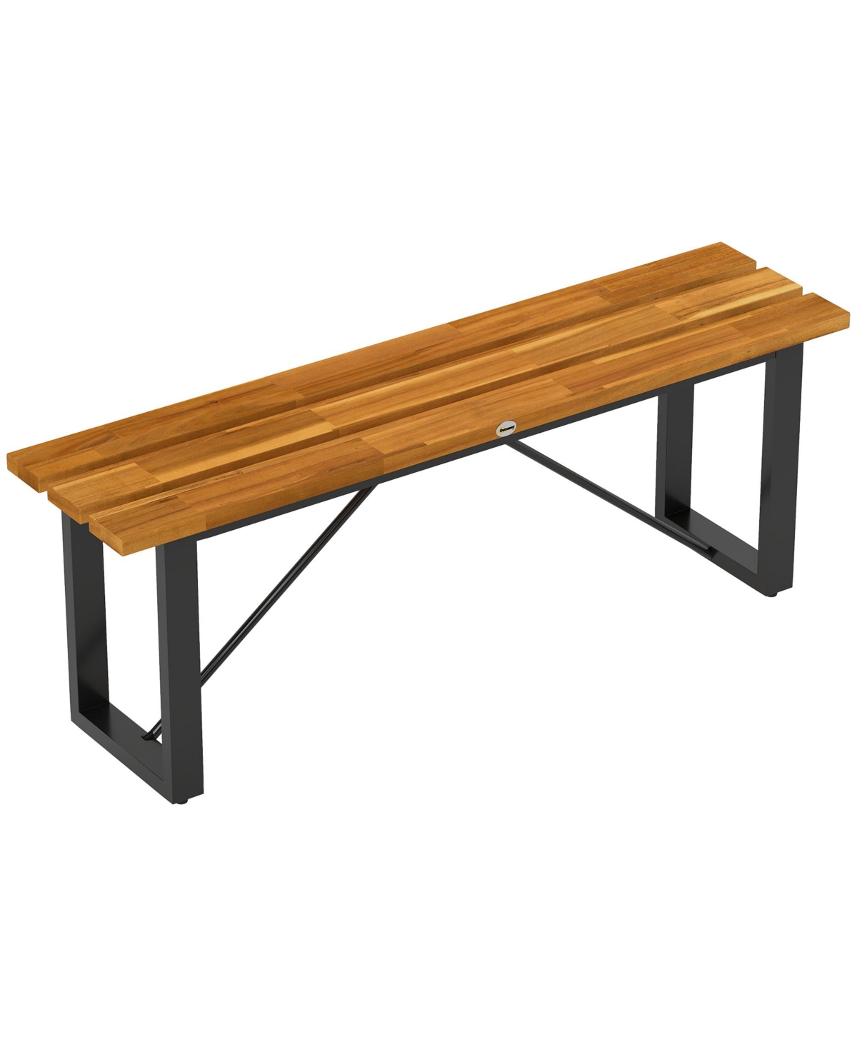Click here for Outsunny Outdoor Bench  47" Backless Acacia W... prices