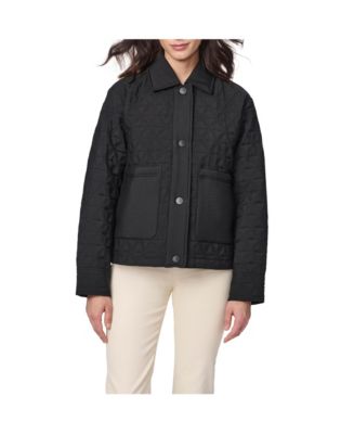 Bernardo Women's Short Quilted Jacket - Macy's