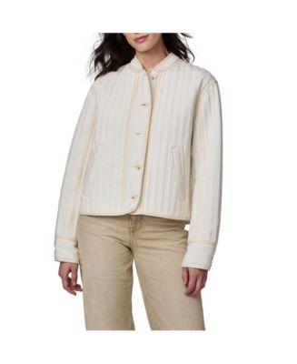 Bernardo Women's Modern Quilted Cropped Jacket - Macy's