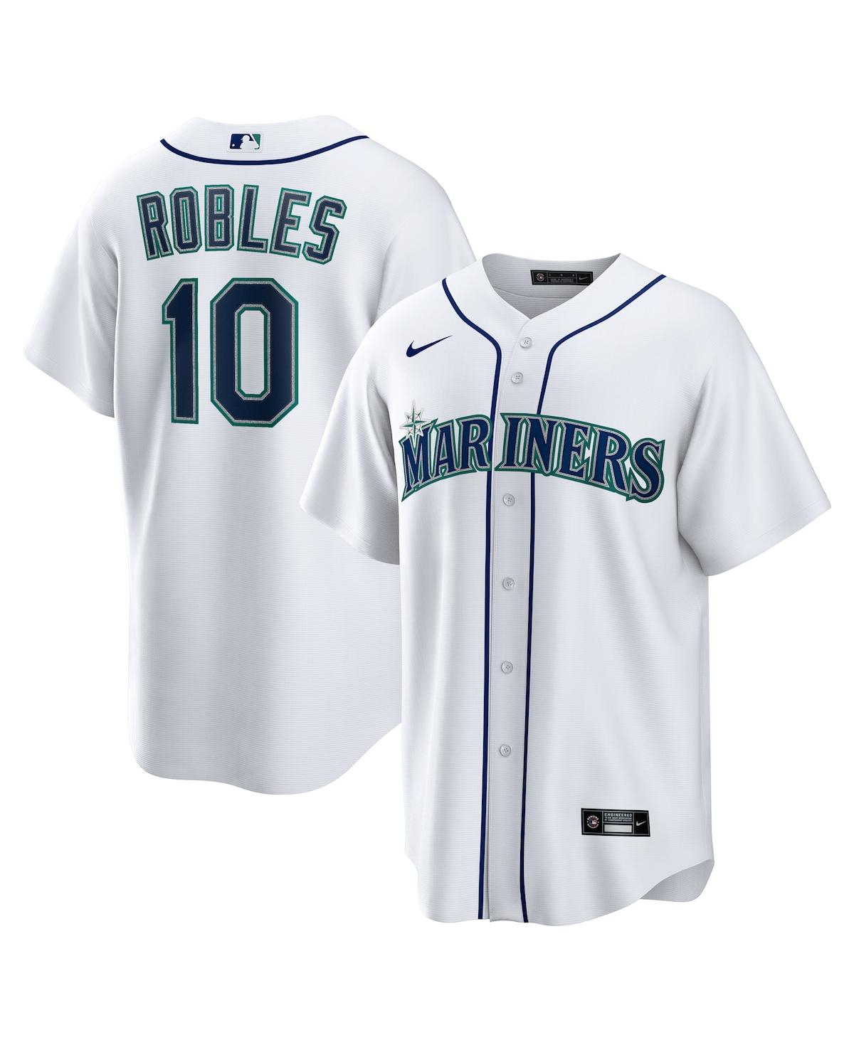 Click here for Nike Mens Victor Robles White Seattle Mariners Hom... prices