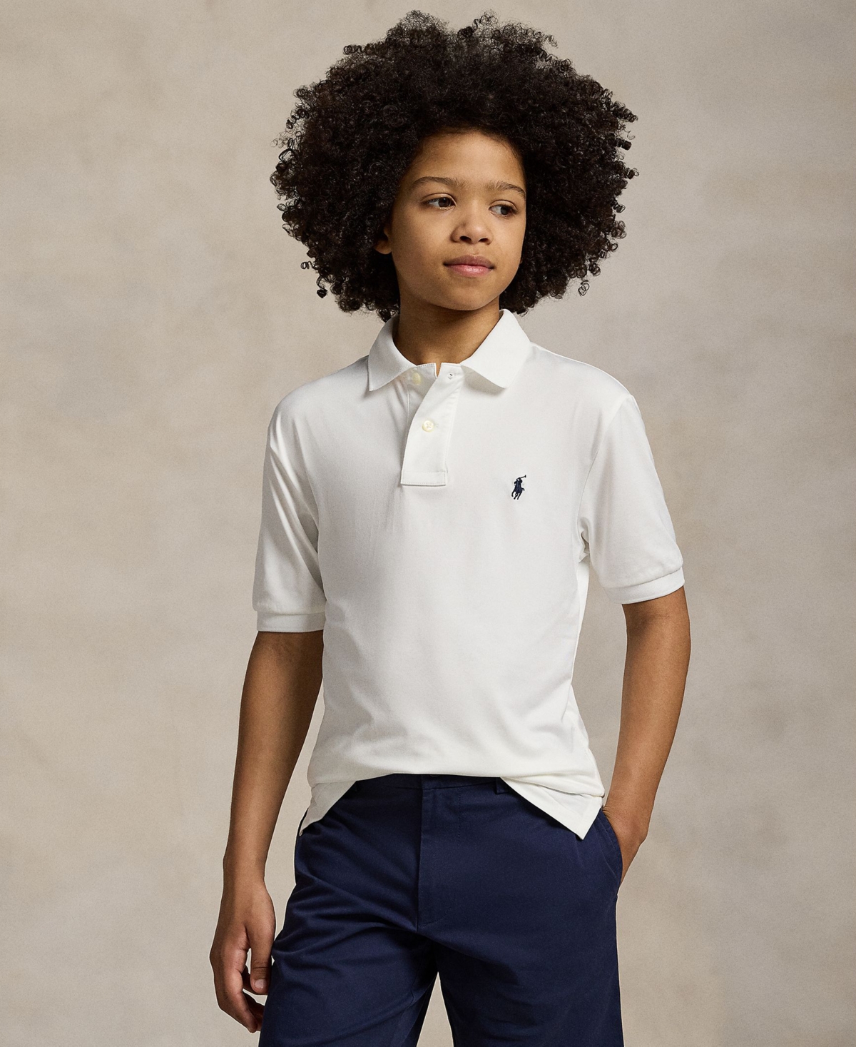 Click here for Polo Ralph Lauren Big Boys Performance Jersey Polo... prices
