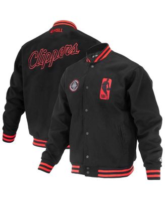 FISLL Men's and Women's Black LA Clippers Logo Man Shadow Collection ...