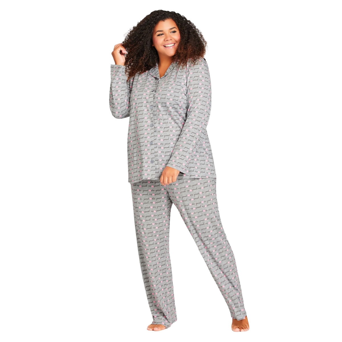 Click here for Avenue Womens Button Through Sleep Top - Be good prices