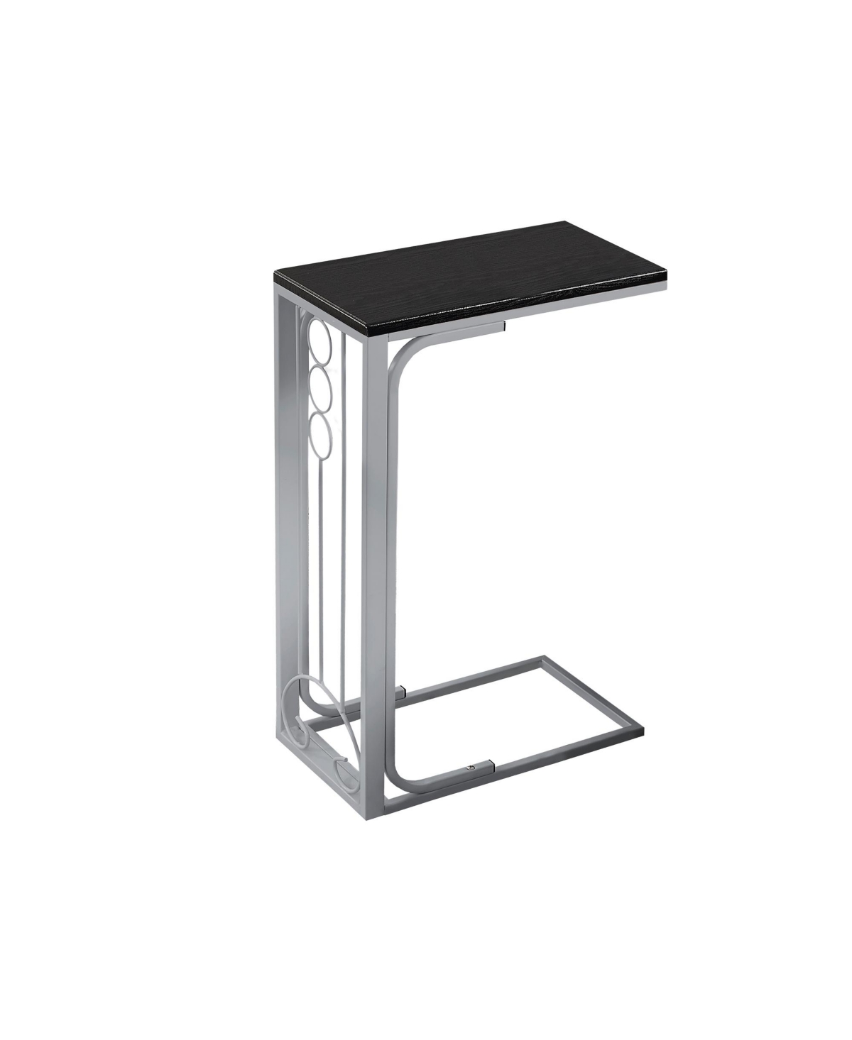Click here for Modern Mdf and Metal Accent Table - Black  Silver prices