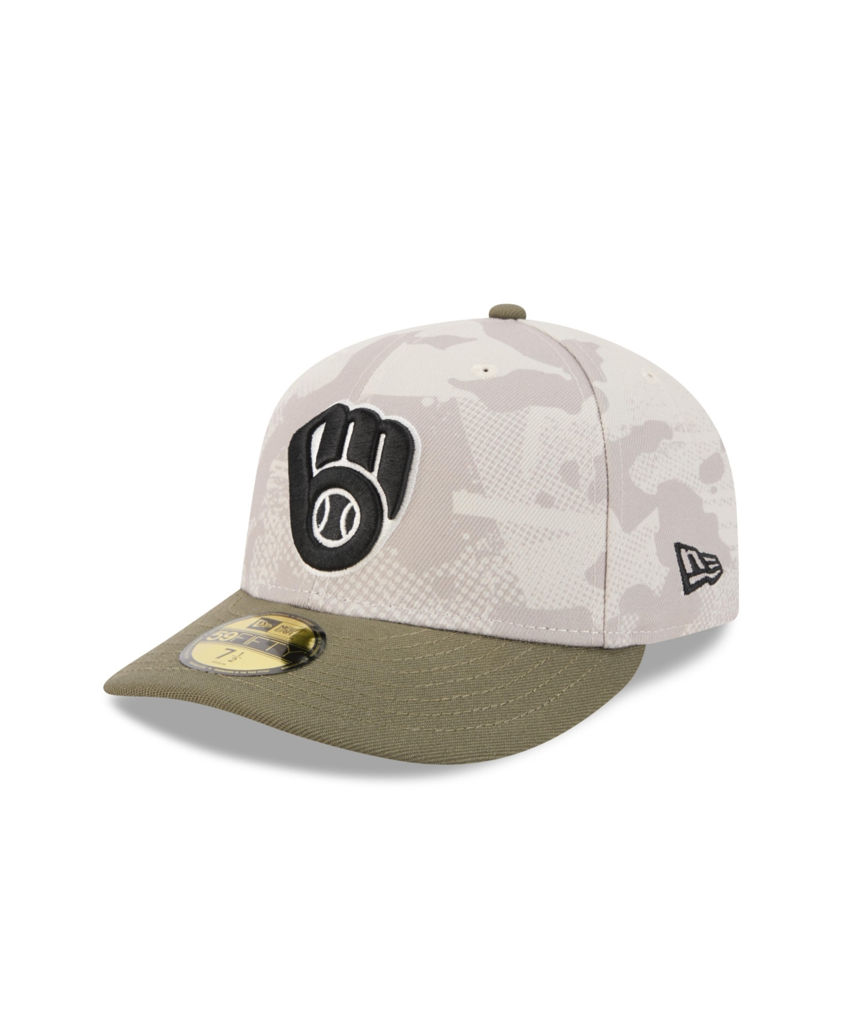 Click here for New Era Mens Light Beige/Olive Milwaukee Brewers 2... prices