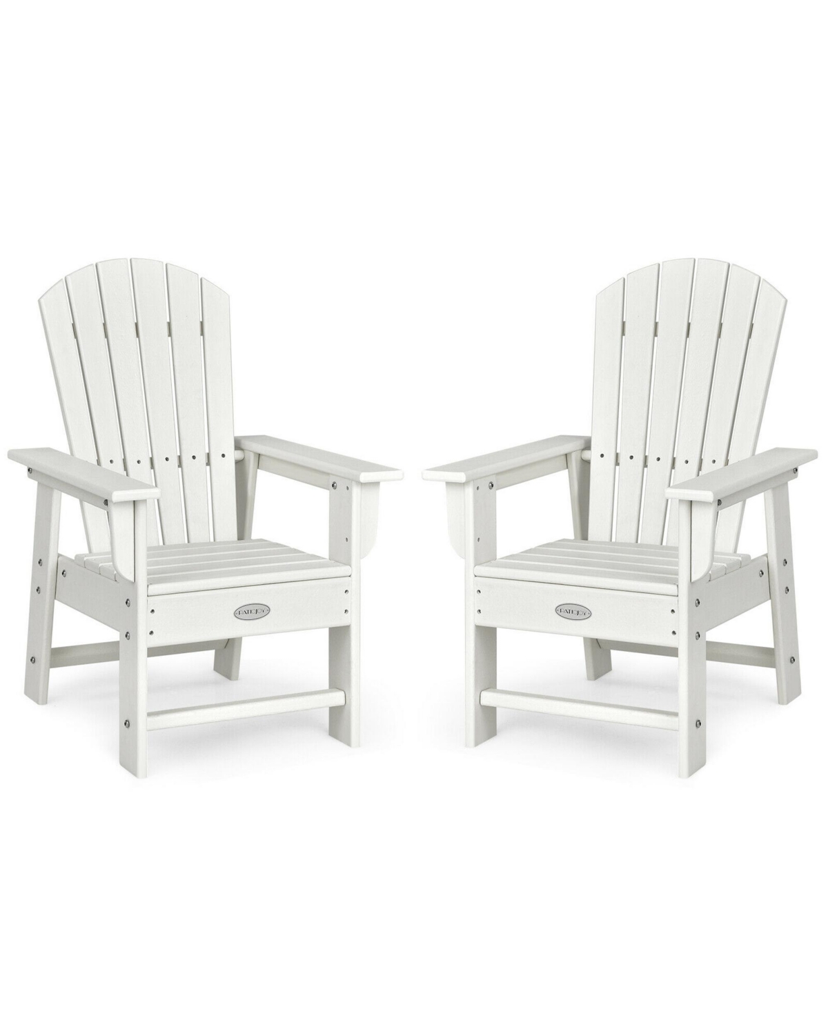 Click here for Gymax Set of 2 Kids Patio Adirondack Chair Armchai... prices
