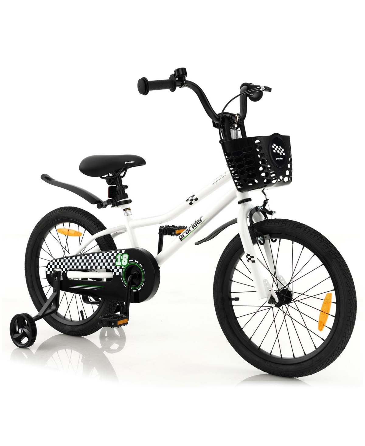 Click here for 18 Inch Kids Bike with Training Wheels and Coaster... prices