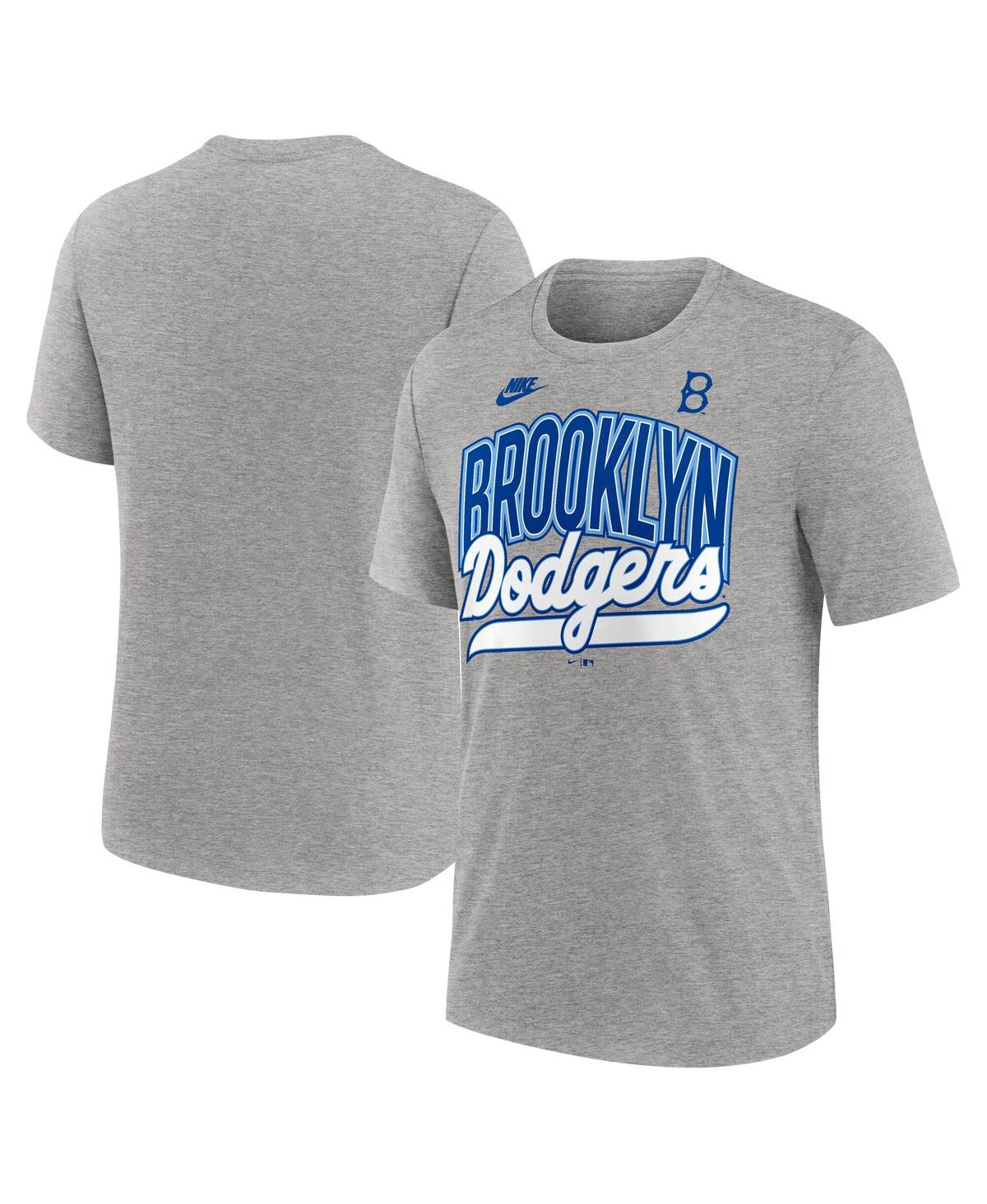 Click here for Nike Mens Heather Gray Brooklyn Dodgers Cooperstow... prices