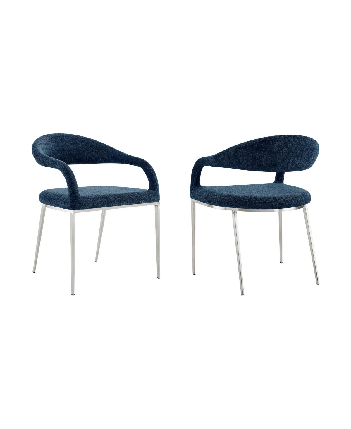 Click here for Modern Open Back Upholstered Dining Arm Chairs &#x... prices