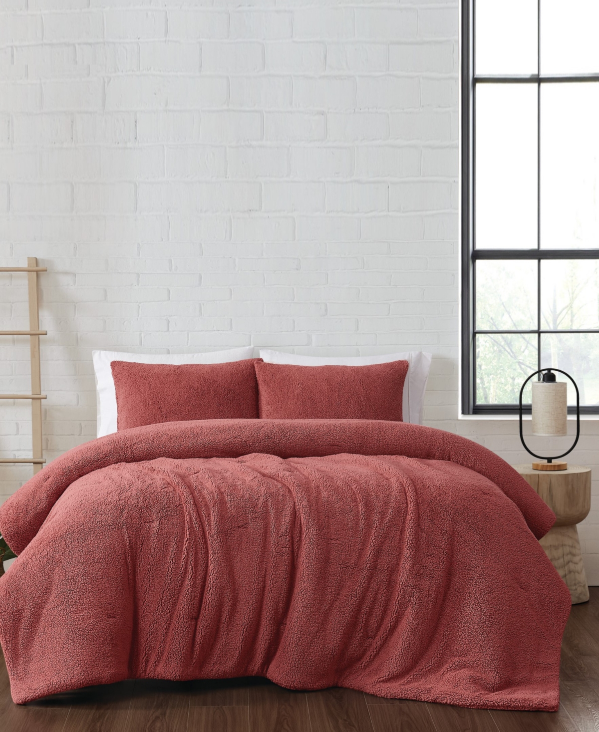 Click here for Brooklyn Loom Marshmallow Sherpa 3-Pc. Comforter S... prices