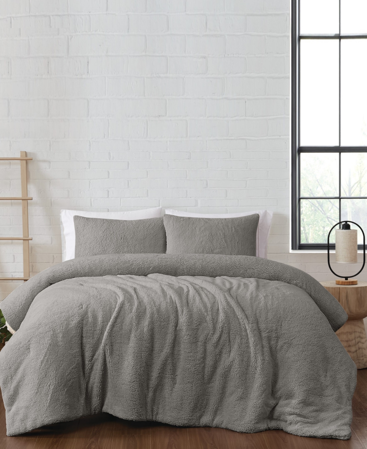 Click here for Brooklyn Loom Marshmallow Sherpa 3-Pc. Comforter S... prices