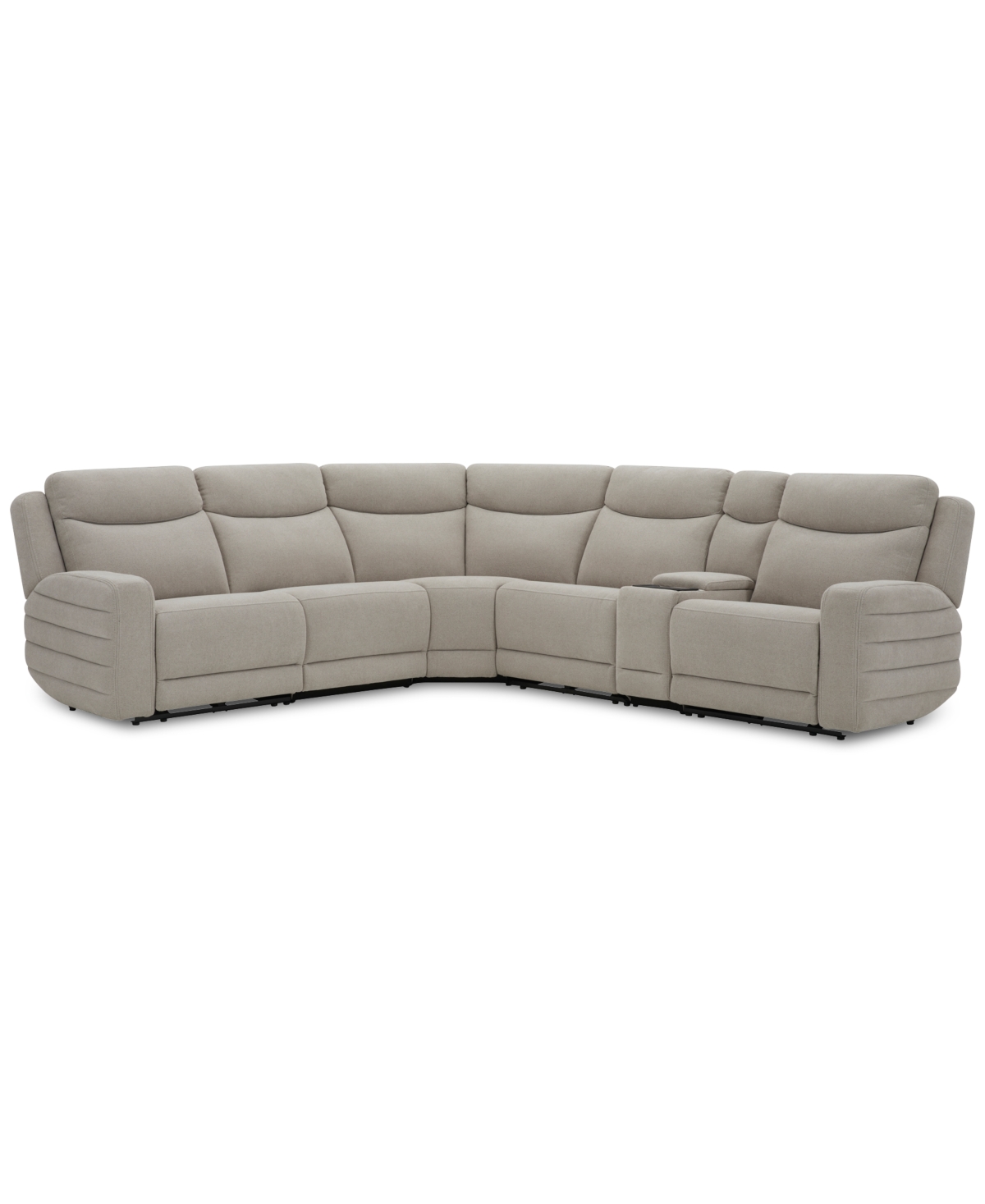 Click here for Kristyan 6-Pc. Fabric Sectional with 3 Power Motio... prices