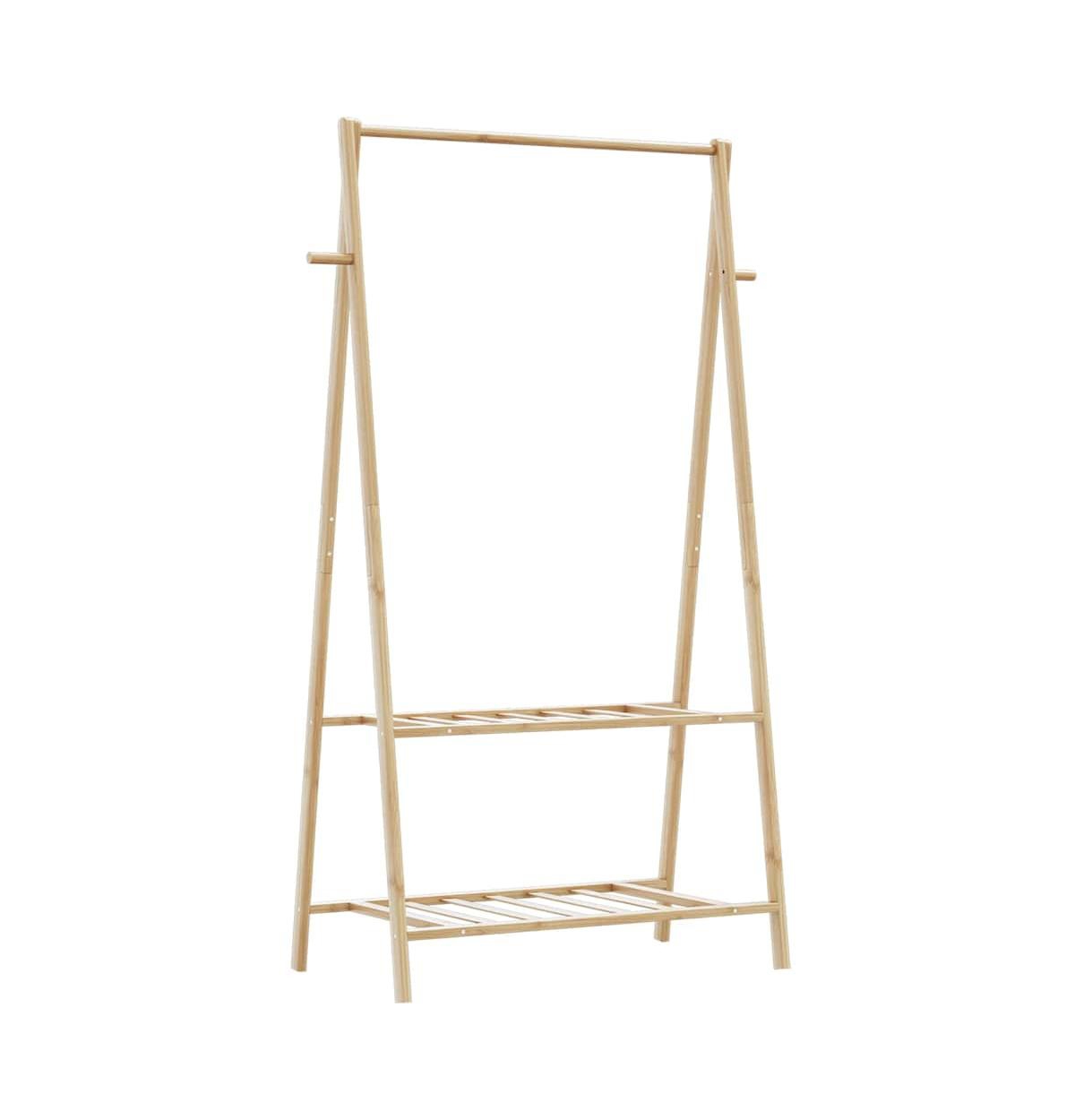 Click here for Clothes Rack with Shelves 37.8"x17.9"x59... prices