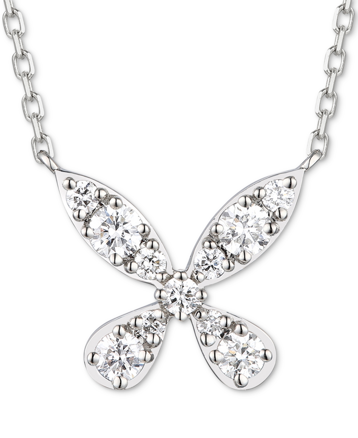 Click here for Le Vian Vanilla Diamond Butterfly Inspired Cluster... prices