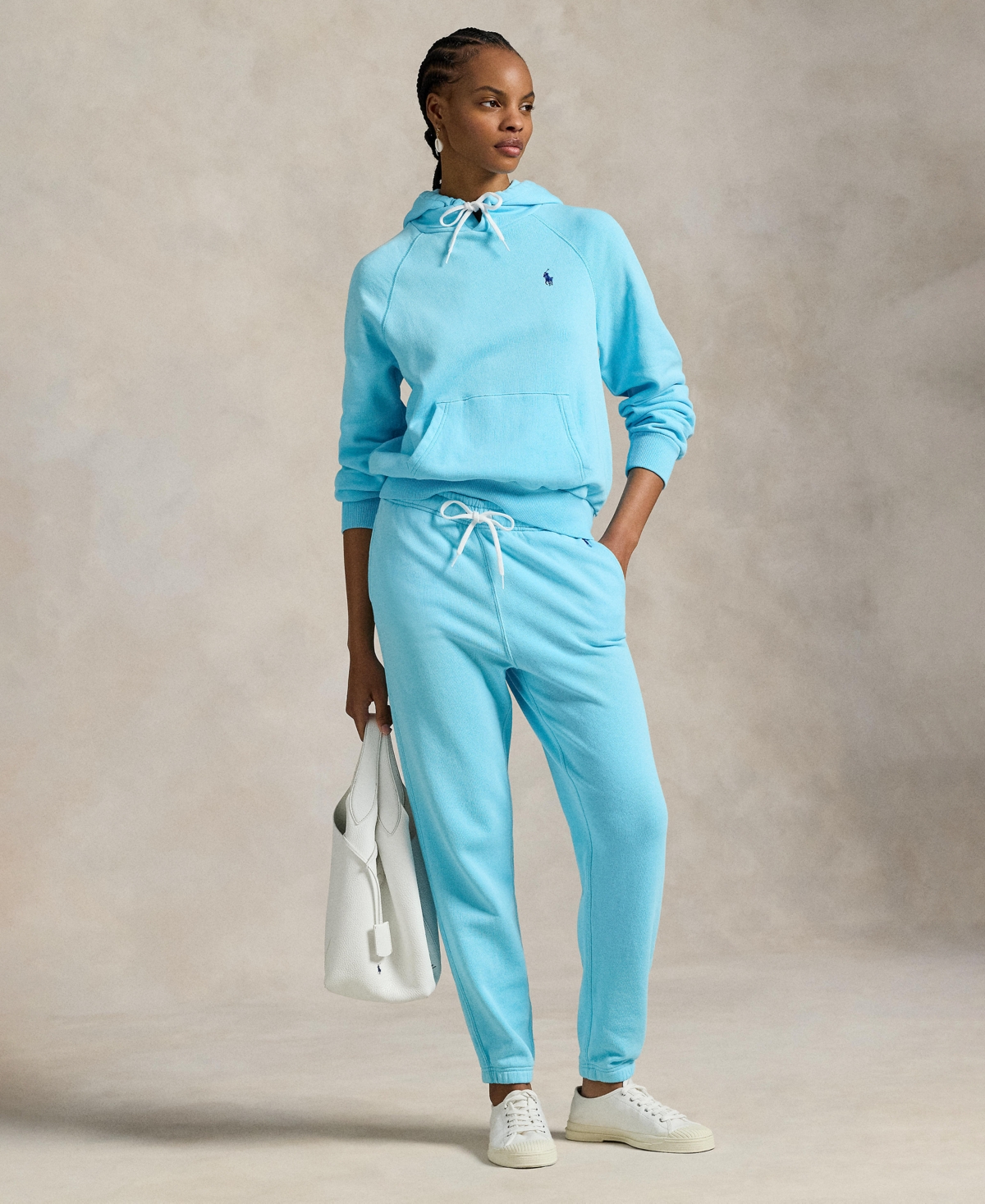 Click here for Polo Ralph Lauren Womens Lightweight Fleece Drawst... prices
