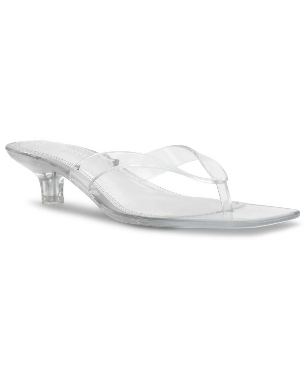 Click here for Steve Madden Womens Tracie-j Kitten-Heel Jelly Tho... prices
