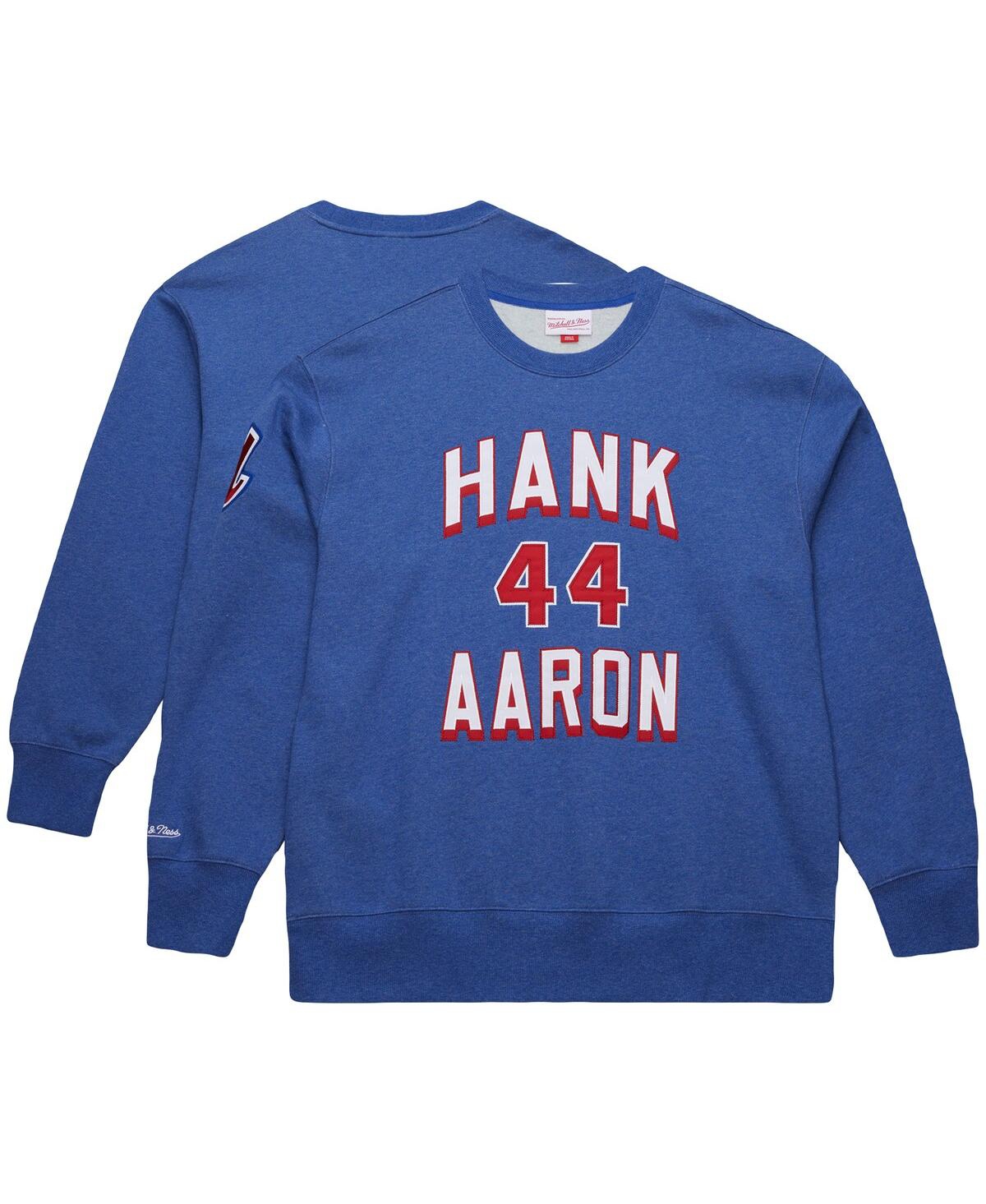 Click here for Mitchell & Ness Mens Hank Aaron Royal Atlanta Brav... prices