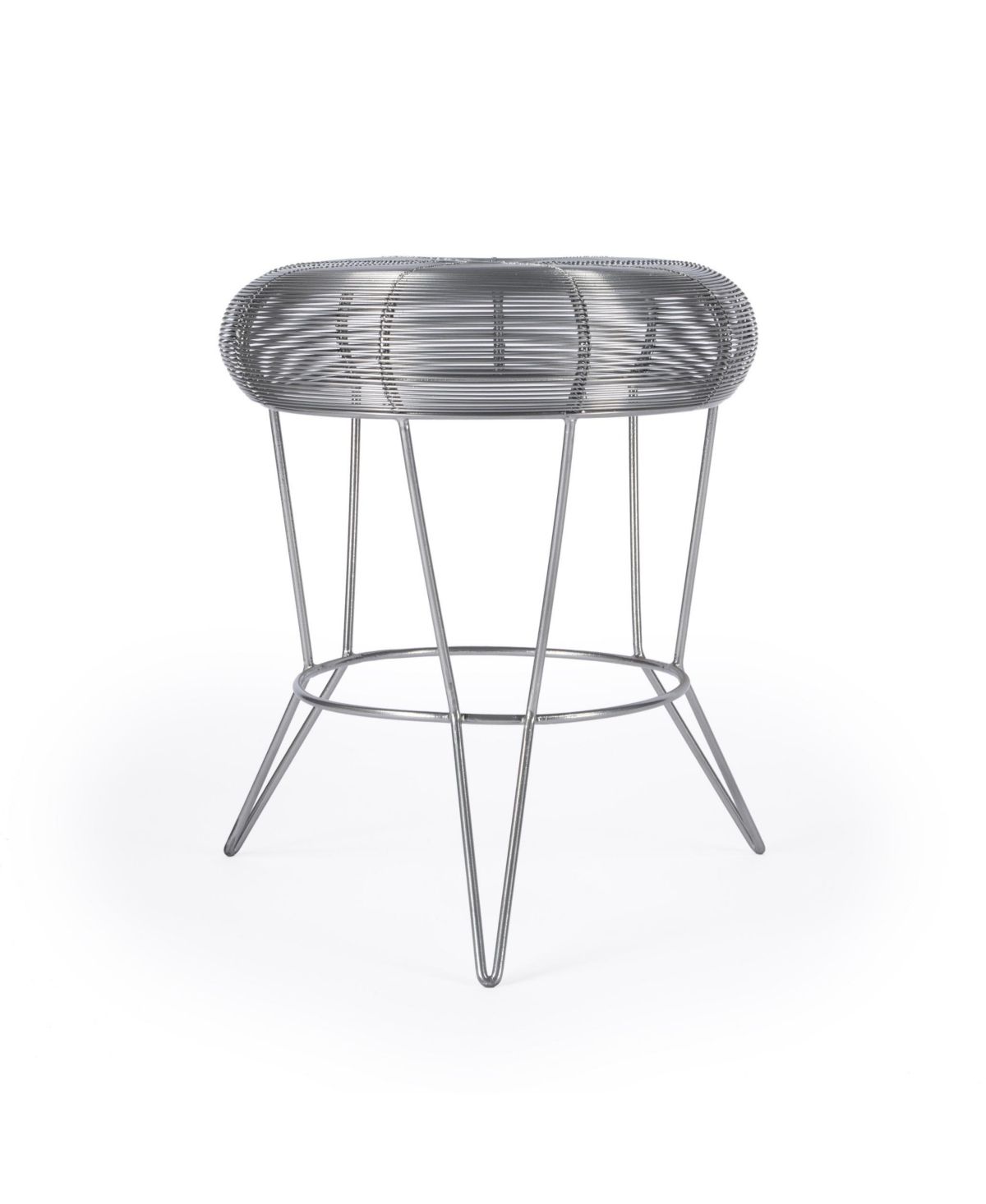 Click here for Contemporary Round Top End Table with Wire Base fo... prices
