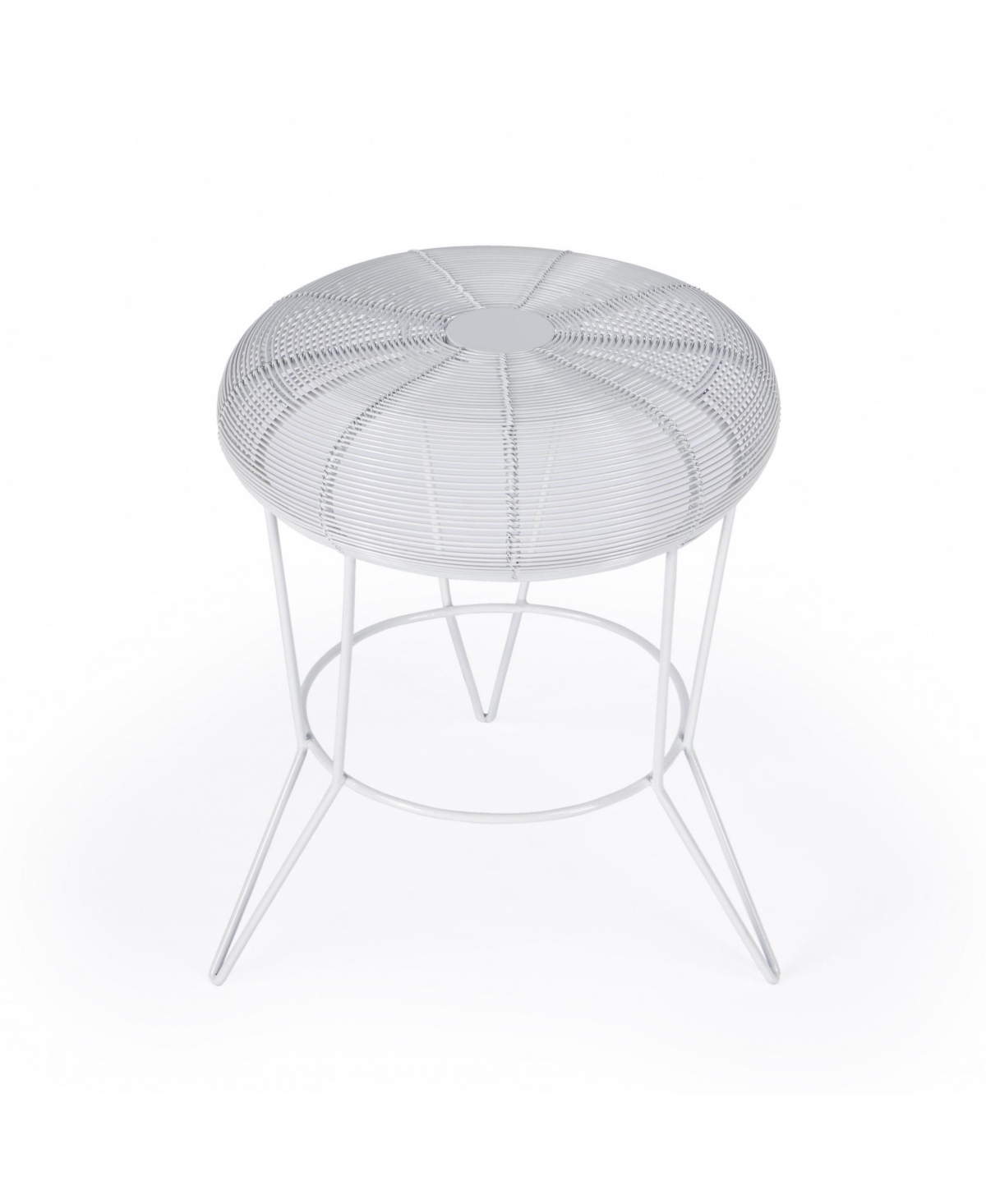 Click here for Contemporary Round Top End Table with Wire Base fo... prices