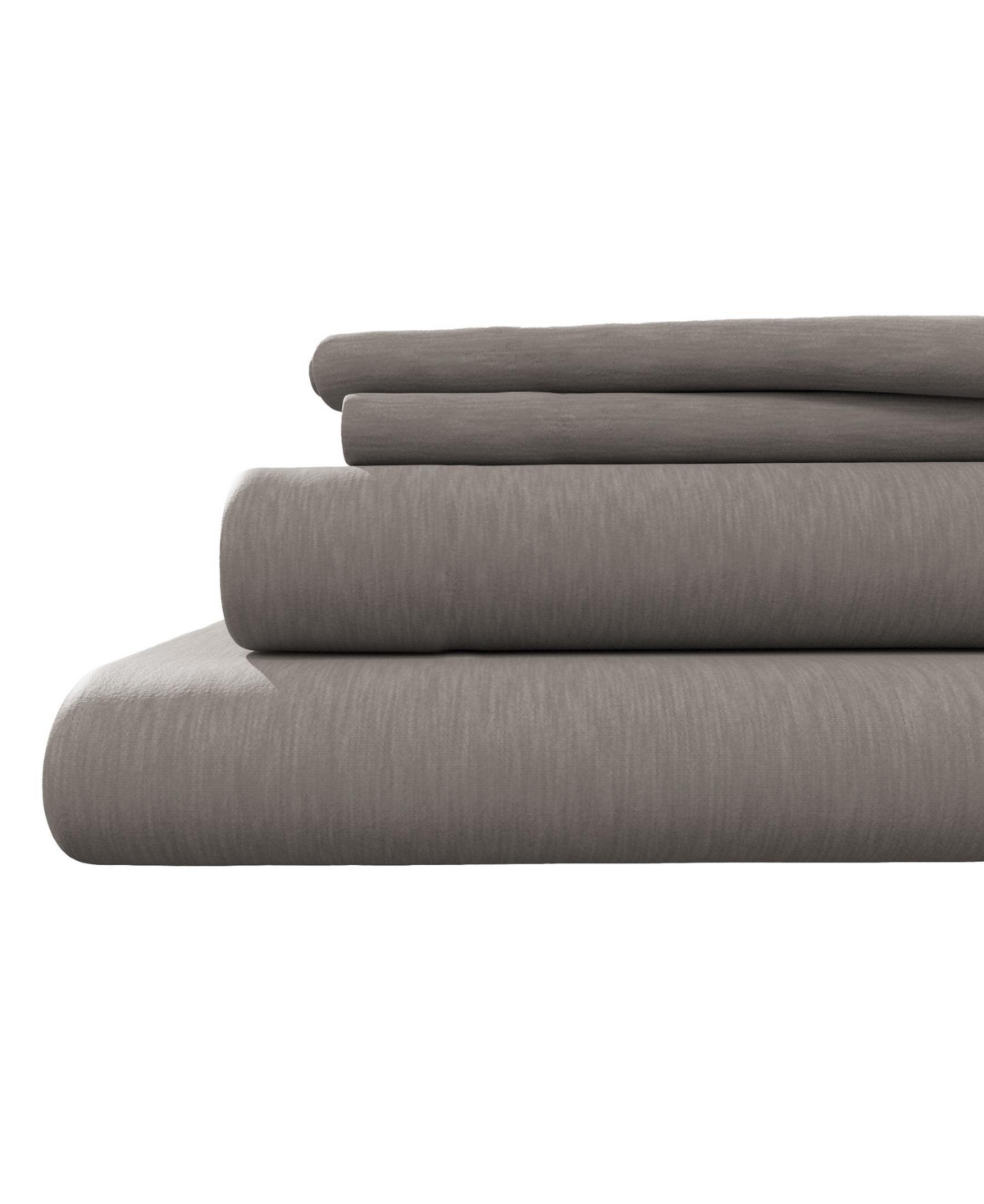 Click here for Linery & Co. Heathered Melange Cotton Jersey Knit... prices