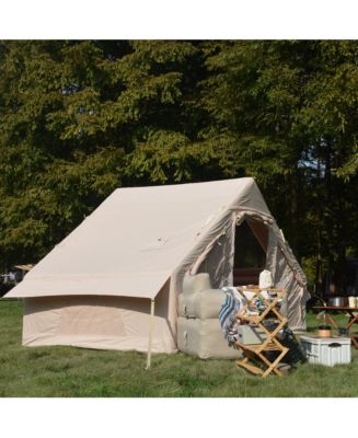 Mondawe Inflatable Camping Tent Easy Setup 4 Season Glamping Tent - Macy's