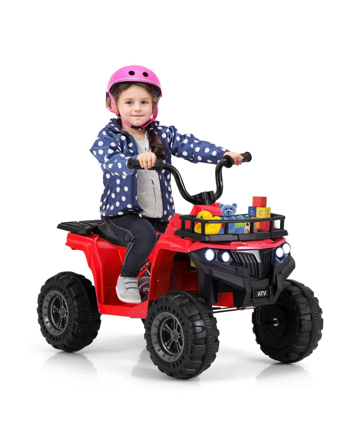 Click here for 6V Kids Ride On Electric Atv with Led Headlights a... prices
