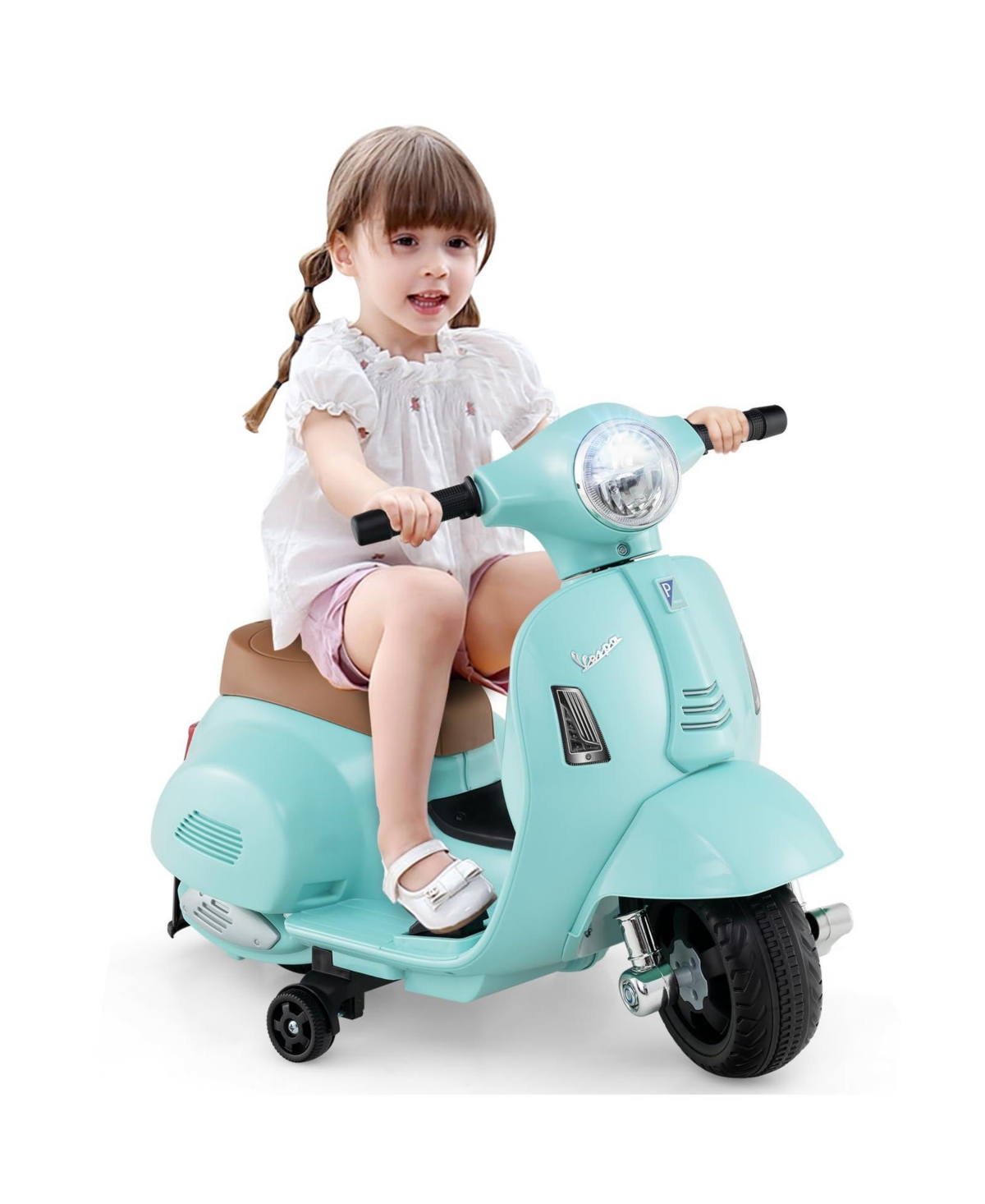 Click here for Licensed Vespa Kids Ride on Motorcycle with Led He... prices