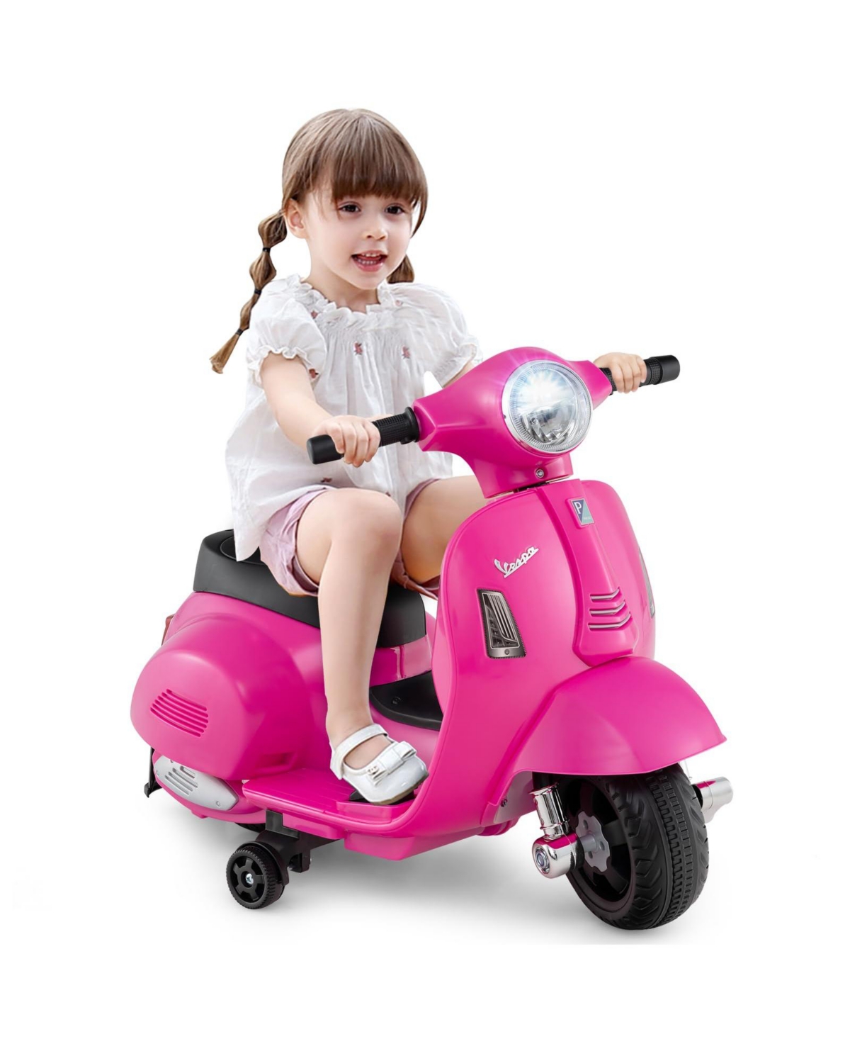 Click here for Licensed Vespa Kids Ride on Motorcycle with Led He... prices