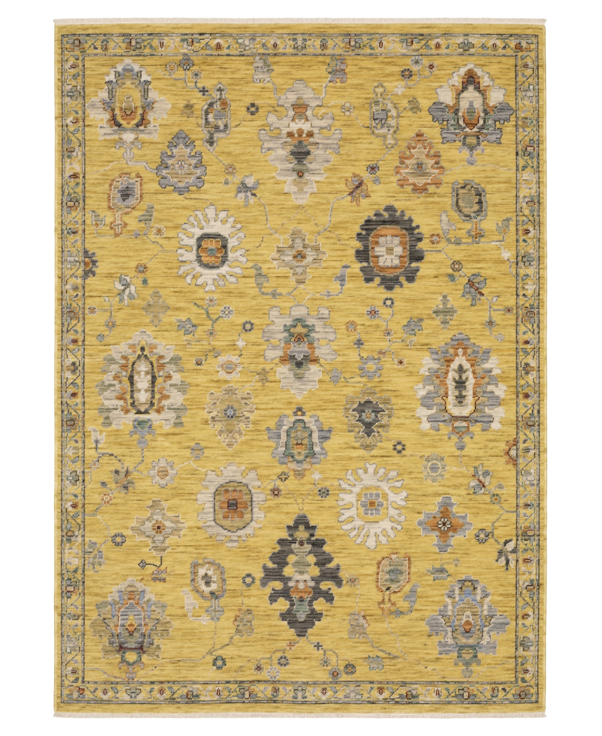 Click here for Oriental Weavers Lucca 2863G 910x1210 Area Rug - Y... prices