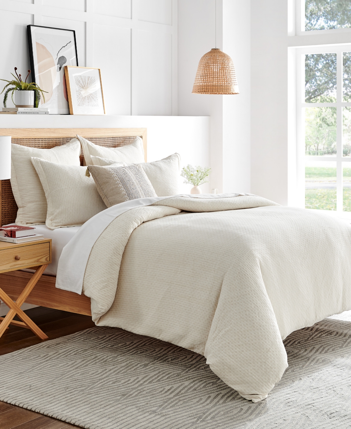 Click here for Levtex Reede Muslin Textured 3-Pc. Comforter Set... prices