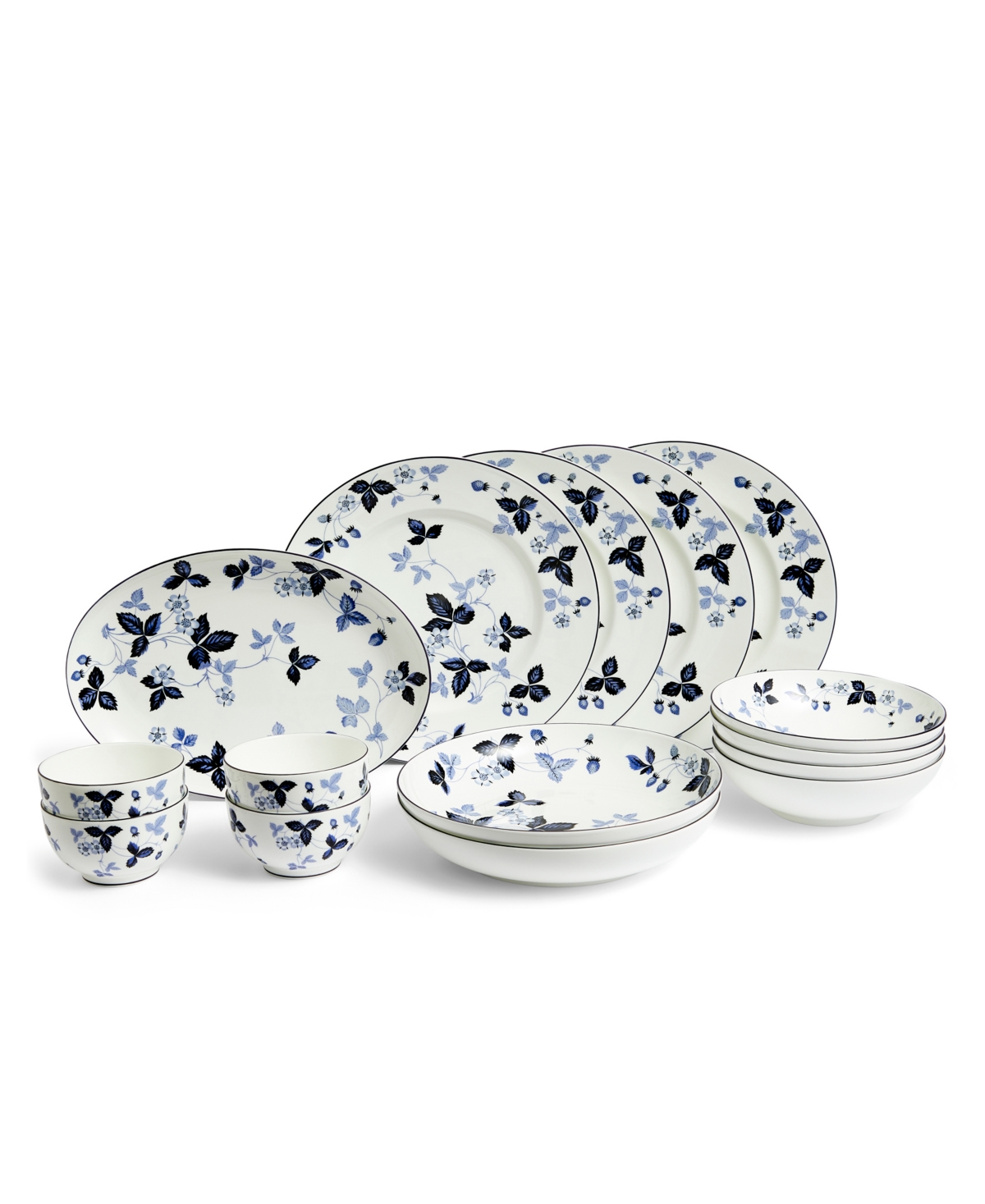 Click here for Wedgwood Wild Strawberry 15-Pc. Dinnerware Set  Se... prices