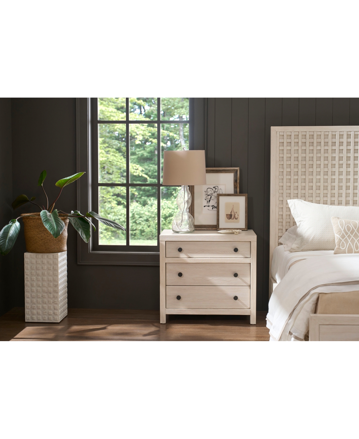 Click here for River Rock 3-Drawer Nightstand prices