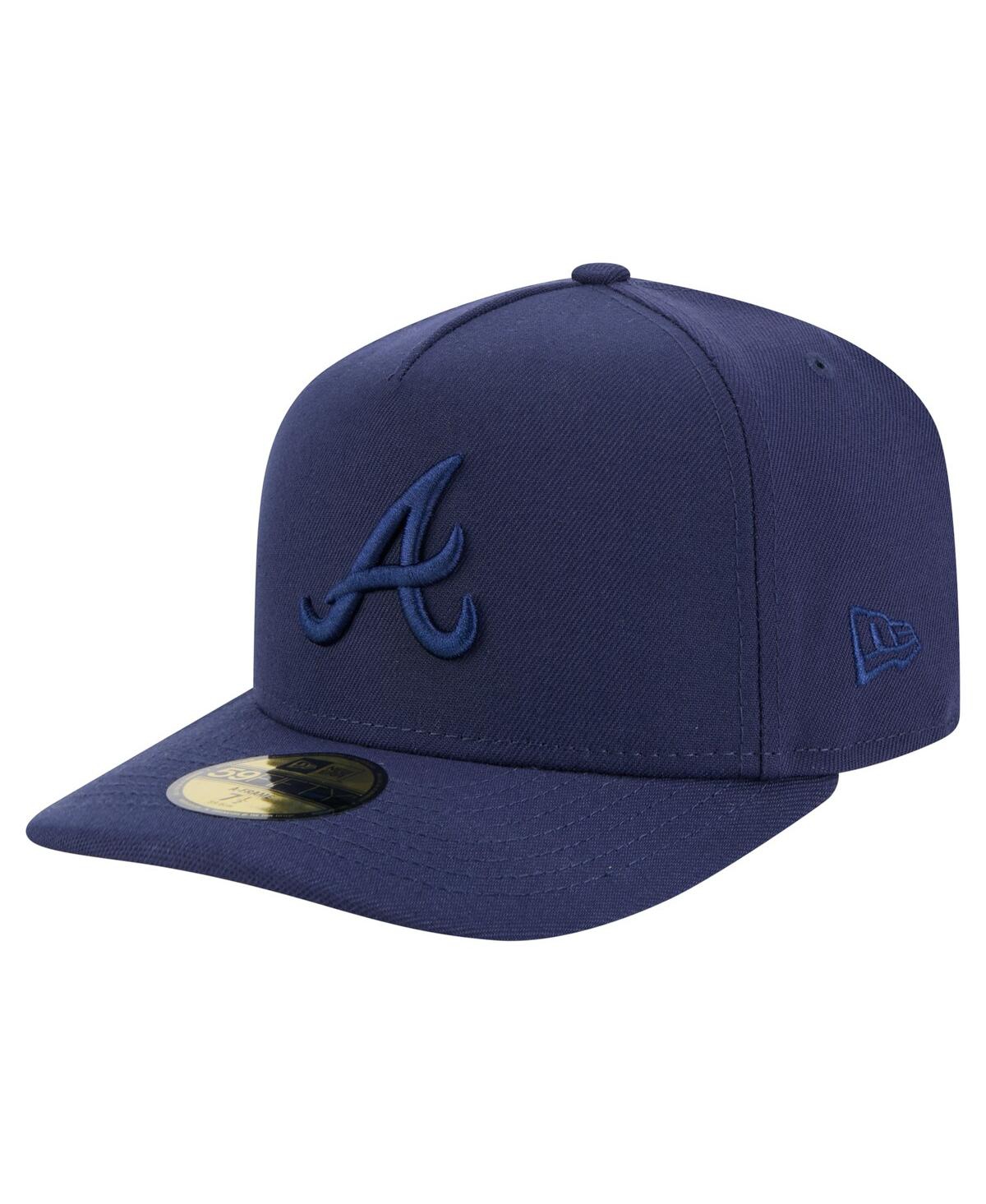 Click here for New Era Mens Navy Atlanta Braves Color Pack A-Fram... prices