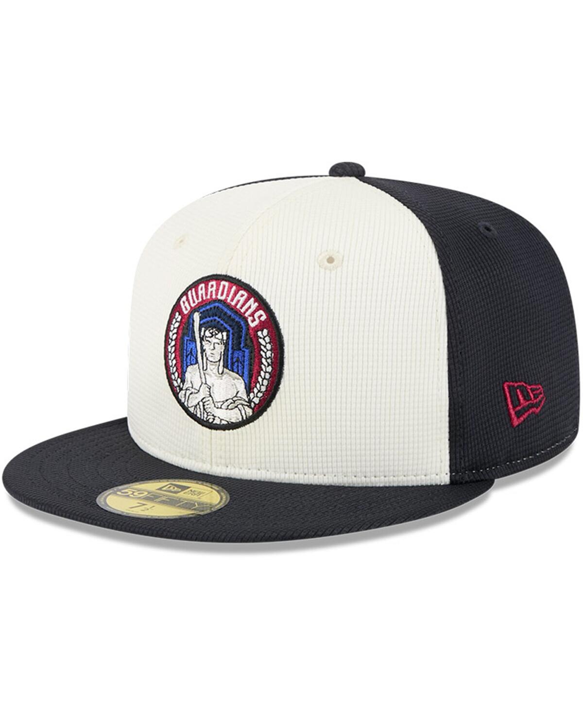 Click here for New Era Mens Navy/White Cleveland Guardians City C... prices