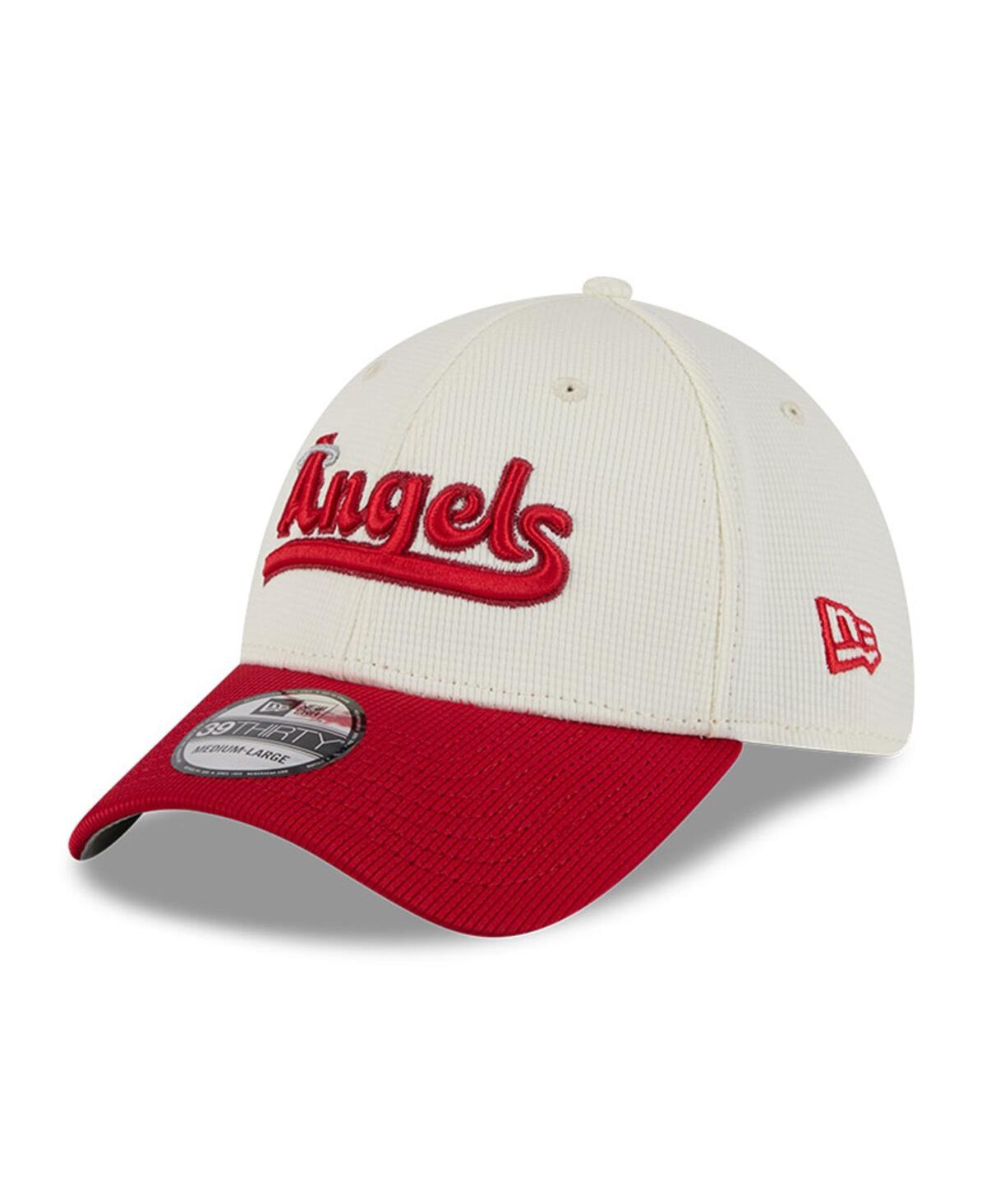 Click here for New Era Mens Cream/Red Los Angeles Angels City Con... prices